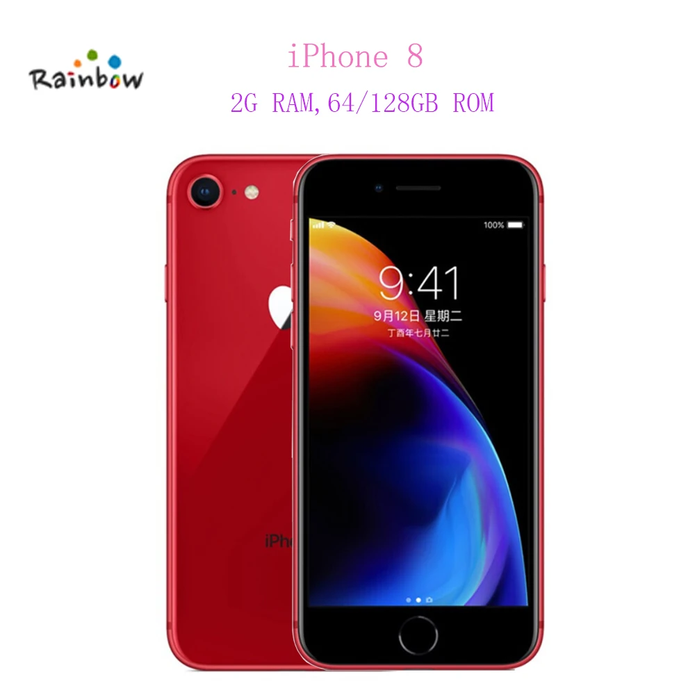 Original Apple Iphone 8 4.7 Inch Iphone 8 Plus 5.5 Hexa Core 12mp & 7mp ...
