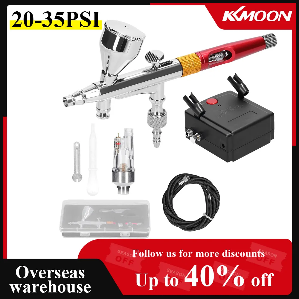 Professional-0-3mm-Airbrush-Air-Compressor-Kit-20-35PSI-Airbrush-Pen ...
