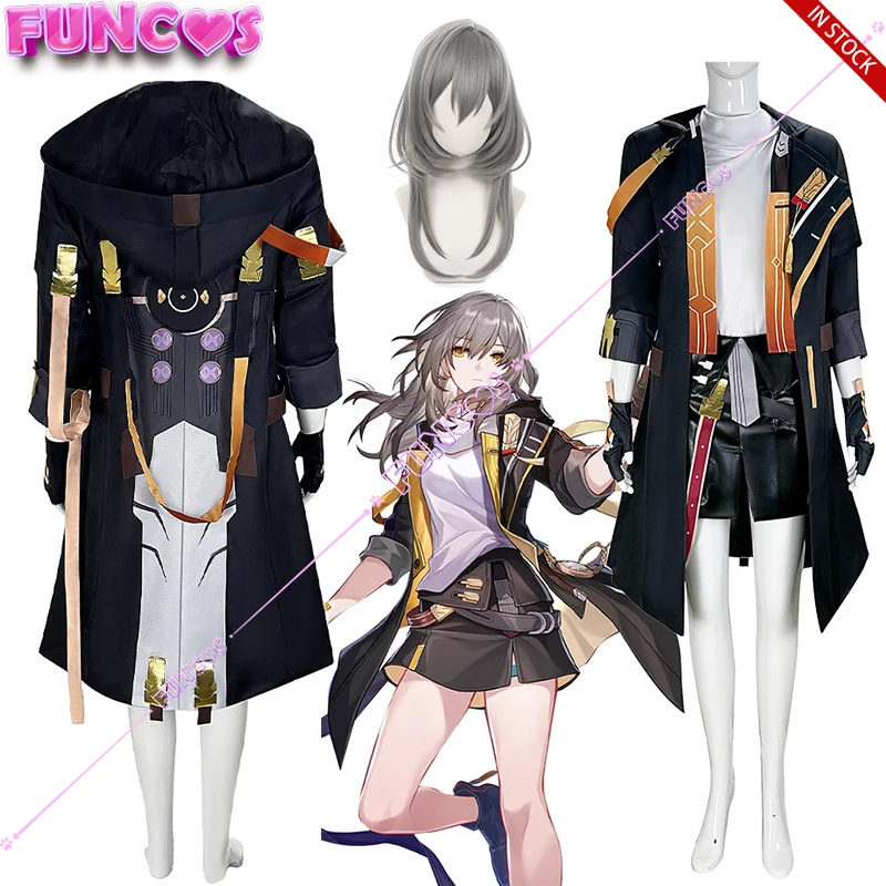 Game-Honkai-Star-Rail-Trailblazers-Female-Girl-Cosplay-Costume-Grey-Wig ...