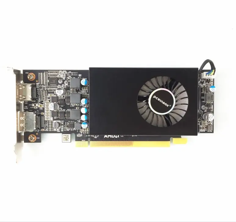 New Low Profile RX550 4G 128Bit GDDR5 for Micro/ATX/Slim PC GPU ...