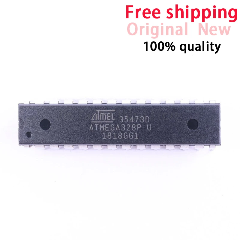 (5-10piece) 100% New Atmega328p-pu Atmega328 Atmega328p Atmega328p P U ...