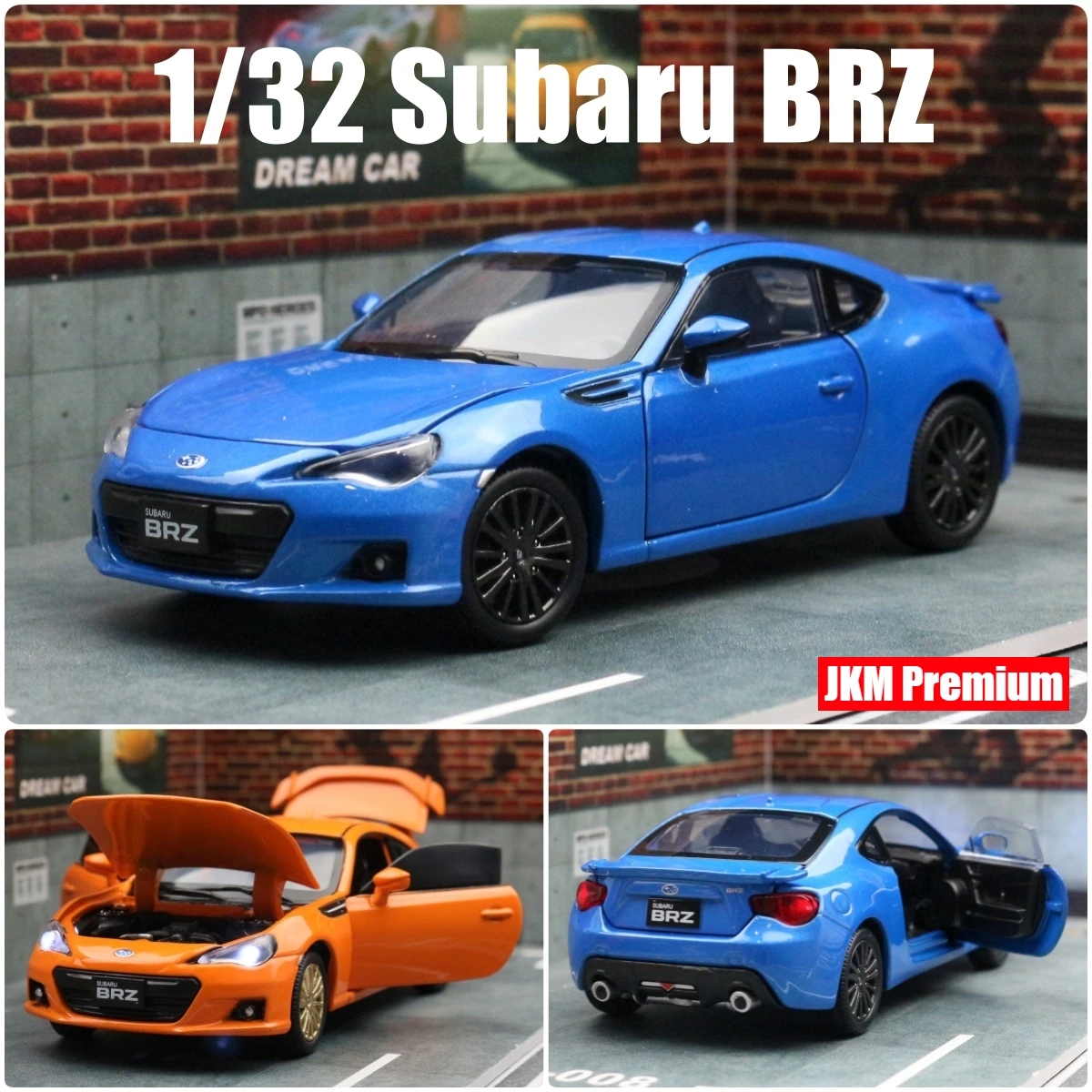1-32-Subaru-BRZ-Toy-Car-Miniature-Model-JKM-Diecast-Alloy-Racing-Model ...