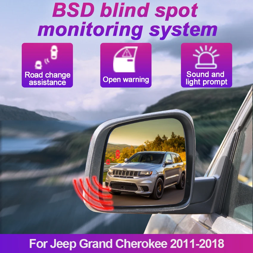 Car-Blind-Spot-Monitoring-System-BSD-BSA-BSM-Radar-Parking-Sensor ...
