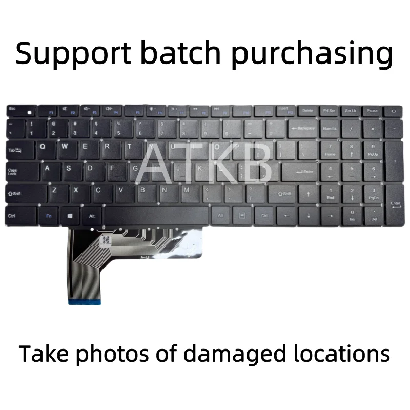 Laptop No Backlit Keyboard For XK-HS321 MB3501041 English US Black No ...