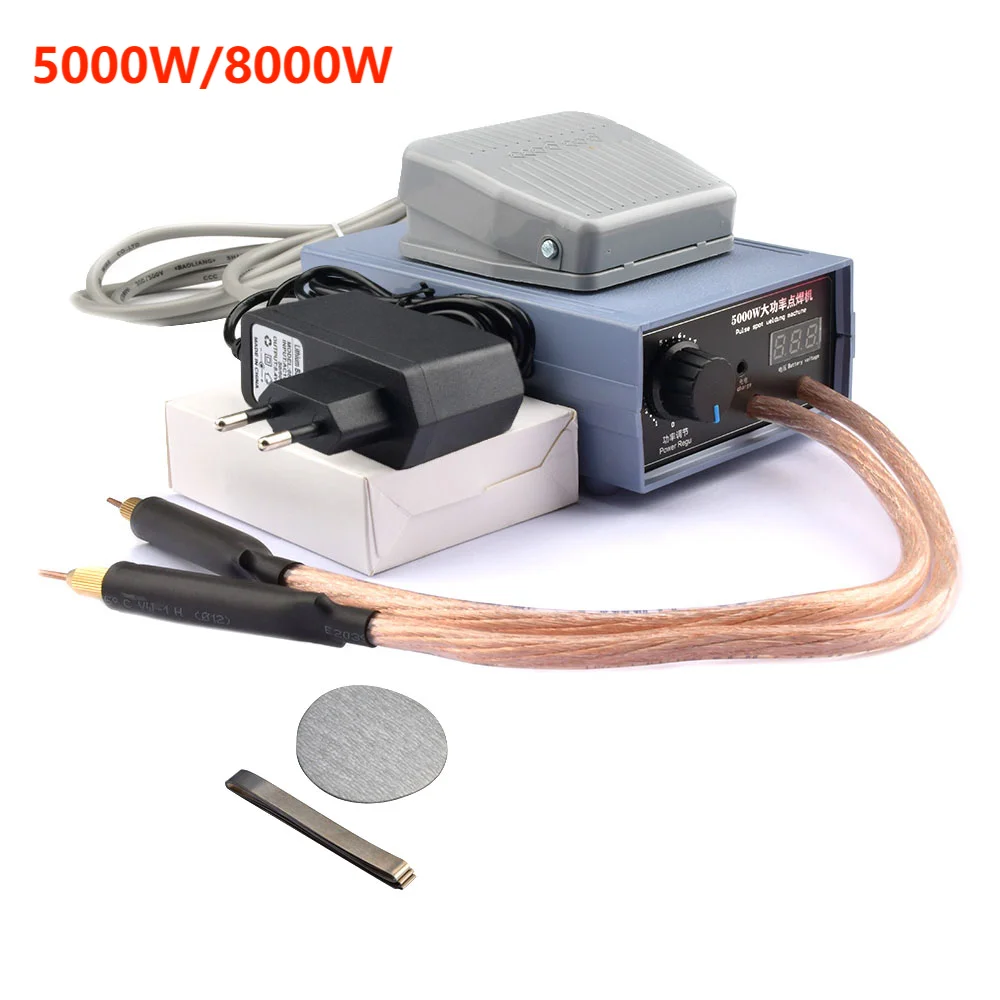 5000W-8000W-Spot-Welder-High-Power-Kit-DIY-18650-Battery-Pack-Welding ...