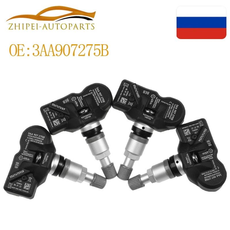 3AA907275B-3AA907275-Car-TPMS-Tire-Pressure-Sensor-Monitor-433MHZ ...