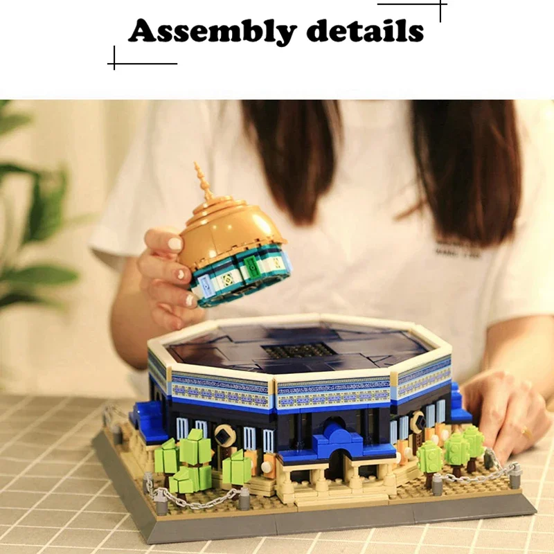 The-Dome-of-The-Rock-Assemble-Bricks-Model-Architecture-Building-Blocks ...