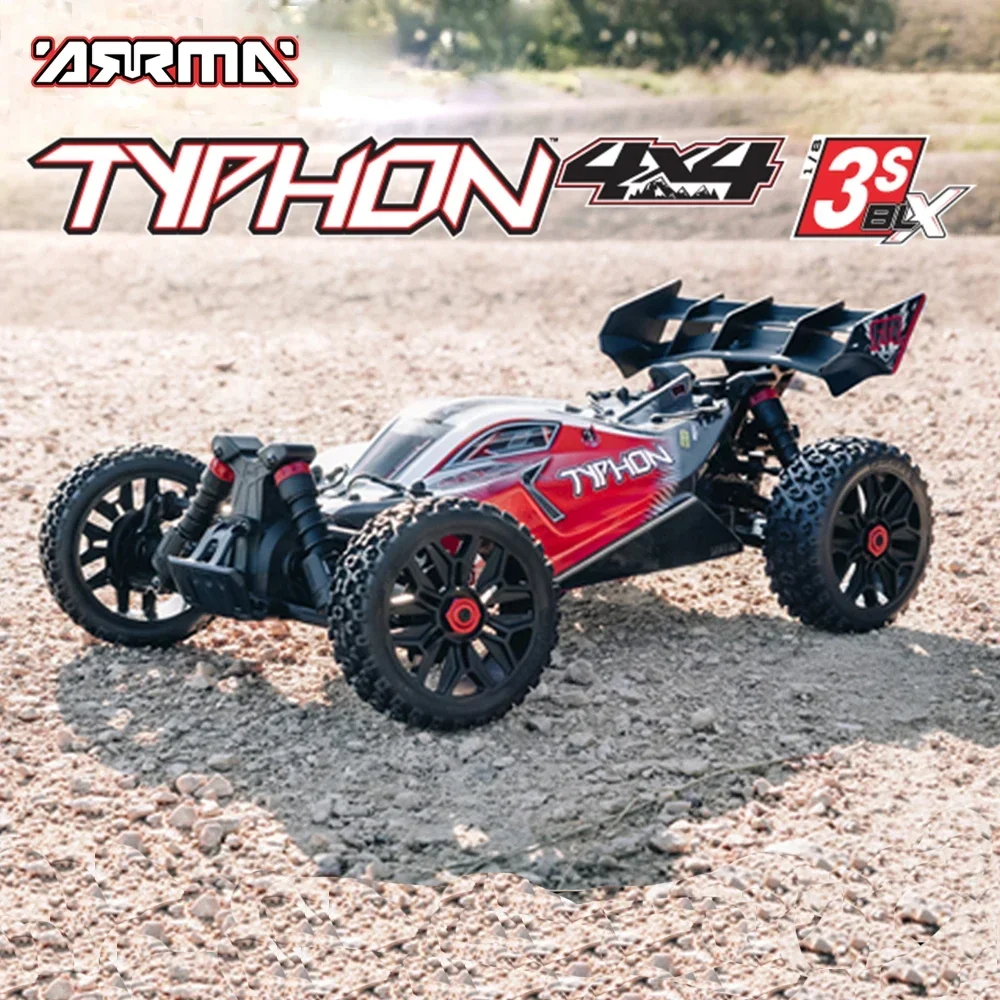 ARRMA Typhon BLX 1/8 RTR Brushless Off road 3S Typhoon V3 Remote ...