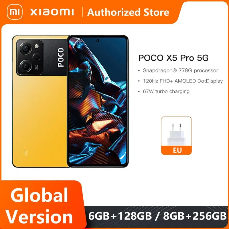 POCO-X5-Pro-Pantalla-AMOLED-DotDisplay-128-GB-256-GB-Snapdragon-778G ...