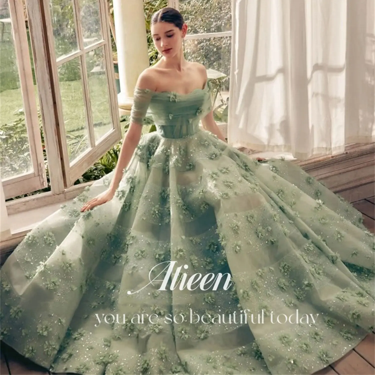 Aileen-A-line-Shiny-Off-the-Shoulders-Green-Sharon-Happy-Luxury-Dresses-Women-2024-Long-Dress.jpg