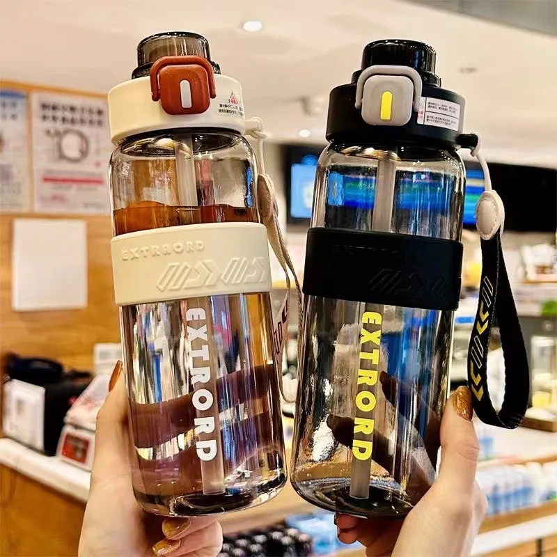 850ml-Liter-Large-Capacity-Sports-Water-Bottle-Leak-Proof-Scald-Proof ...