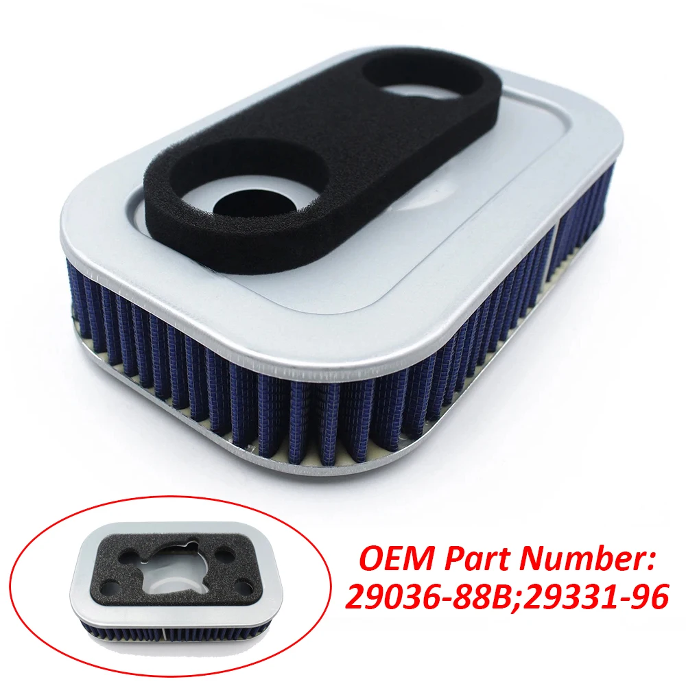 Motorcycle-High-Flow-Air-Intake-Filter-Cleaner-Element-For-Harley ...