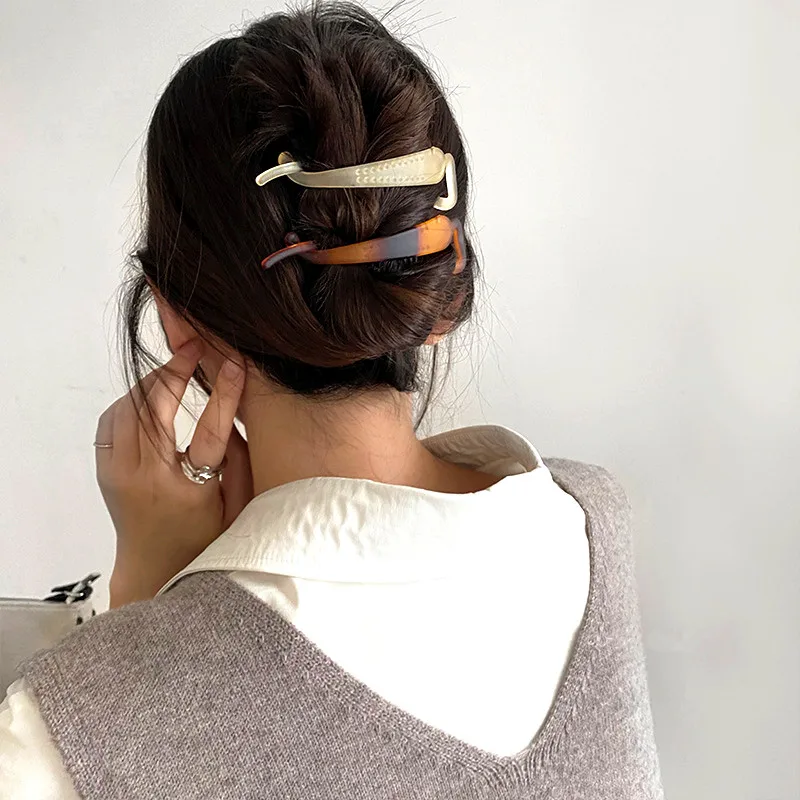 Acrylic-color-Hair-Clips-Solid-Color-Banana-Clip-Women-s-Hair ...