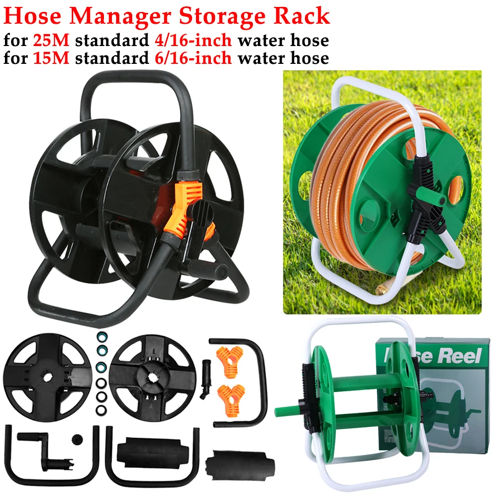 15-25m-Garden-Watering-Hose-Free-Standing-Winder-Portable-Hose-Reel ...