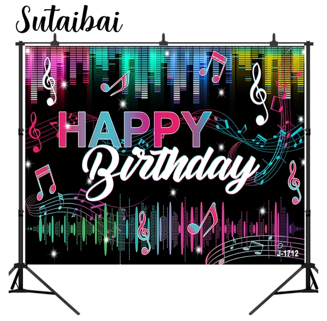 Music Birthday Background Wallpaper