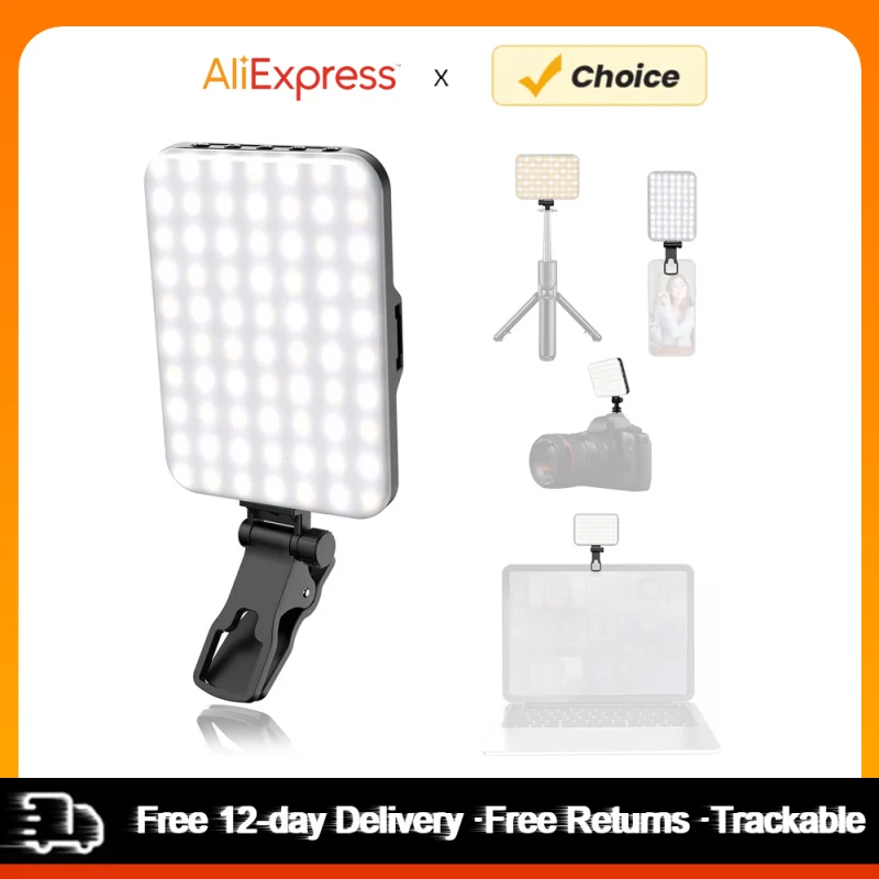 Pocket-Clip-on-LED-Video-Light-Video-Conference-Light-for-Tablet-DSLR ...