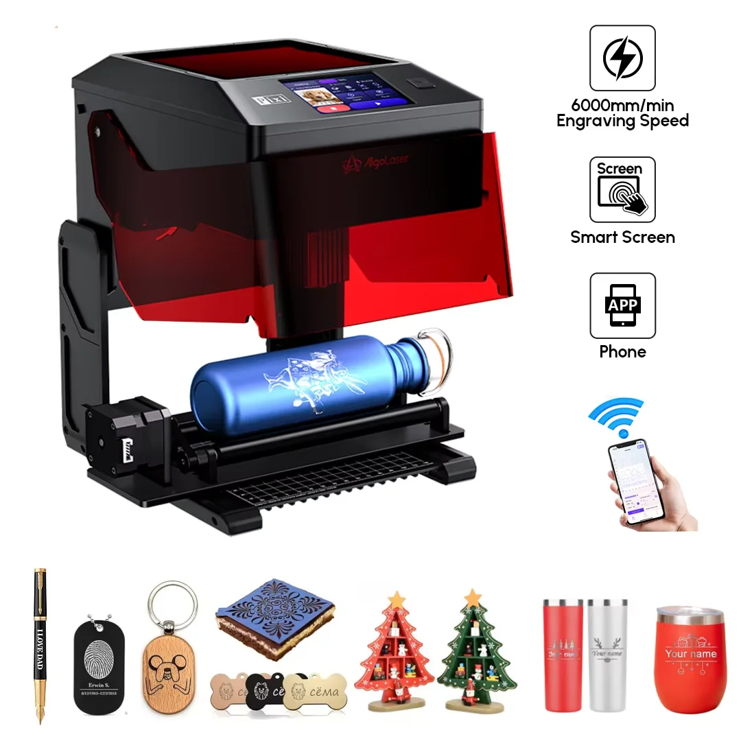 ALGO Laser Engraver Machine Pixi Smart Touch Screen AlgoType Portable ...