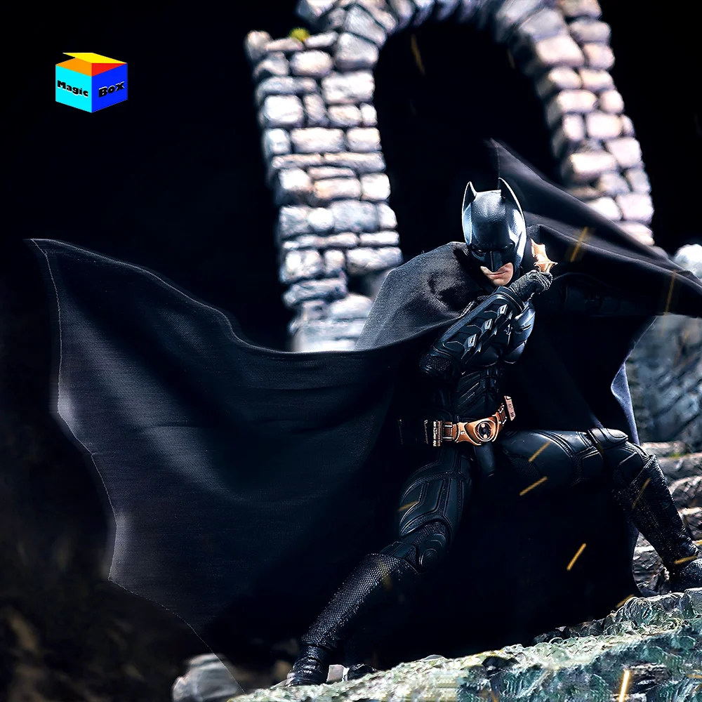 Handmade 1/12 Scale Batman Dark Knight Rise Superhero Cloak Clothing ...