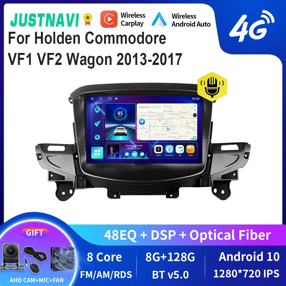 JUSTNAVI-QT10-For-Holden-Commodore-VF1-VF2-Wagon-2013-2017-Car-Radio ...