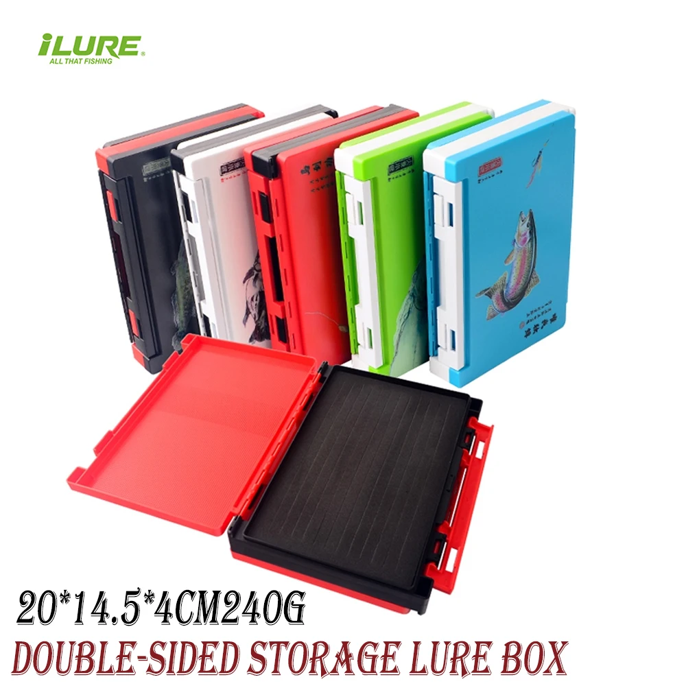 ILURE-Double-Sided-Fishing-Tackle-Boxes-Carp-Fishing-Accessories-Tool ...