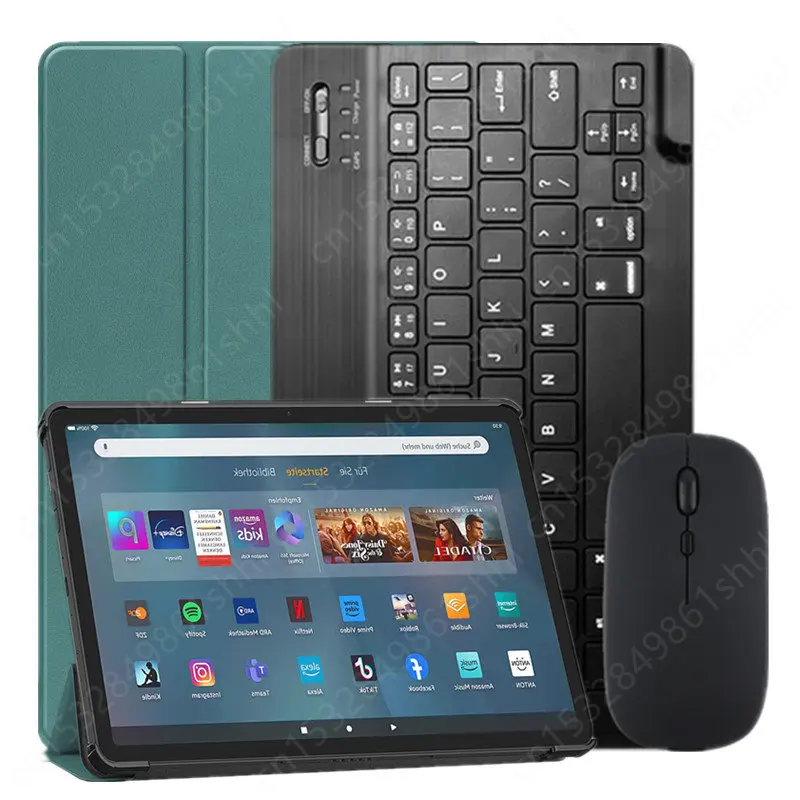 Keyboard-Case-For-Amazon-Fire-Max-11-Case-2023-Magnetic-Smart-Cover-For ...