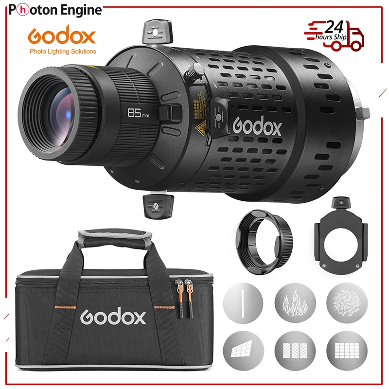 Godox-BFP-Flash-Projection-Attachment-360-Rotatable-Bowens-Mount-Craft ...