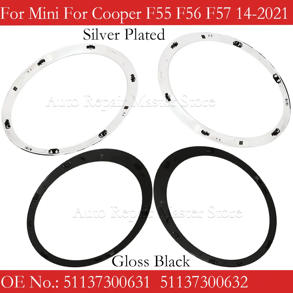 51137300631-51137300632-Front-Left-Right-Headlight-Bezel-Trim-ABS ...