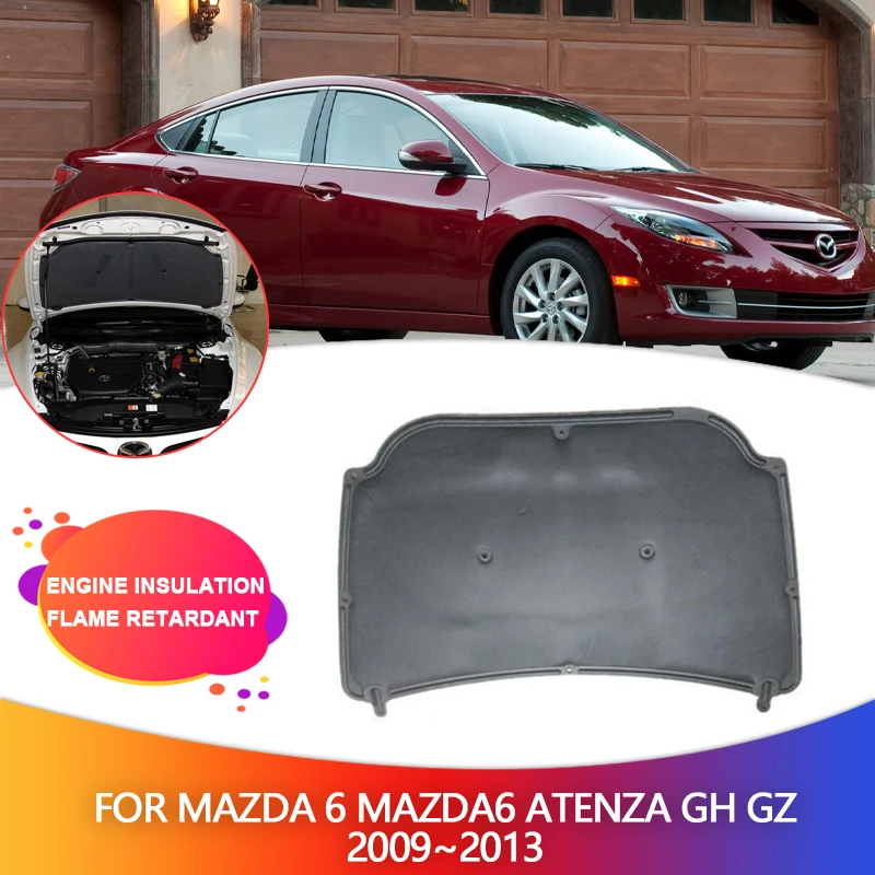 Car Engine Insulation for Mazda 6 Mazda6 Atenza GH GZ 2009~2013 Hood ...