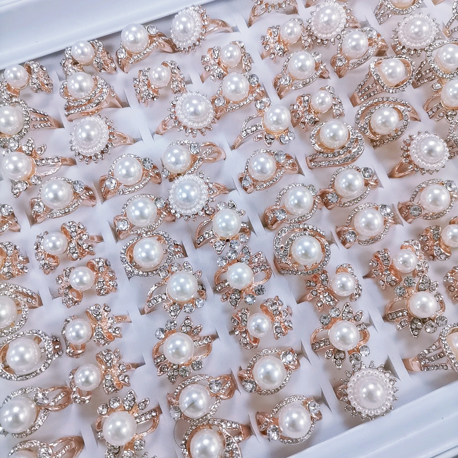 100pcs-Ladies-Ring-New-Style-Jewelry-Accessories-Wedding-Gifts-Party ...