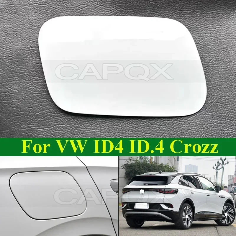 CAPQX Charging Port Cover For VW ID4 ID.4 Crozz Fuel Tank Cover ...