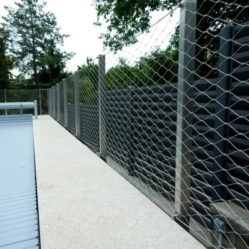 Flexibility-Cable-Mesh-Guardrail-Fence-for-garden-park-With-Stainless ...