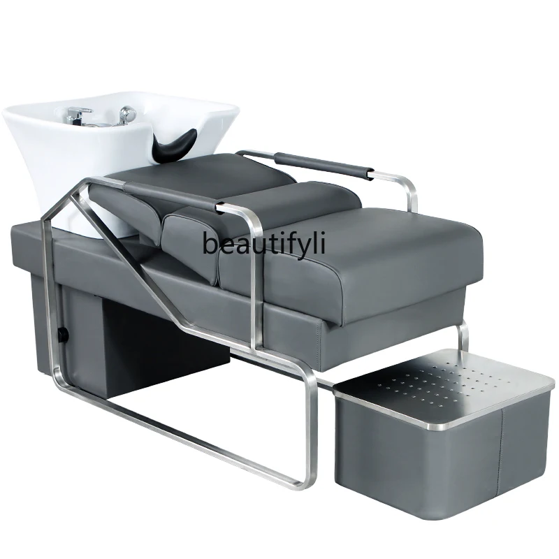 Shampoo-Chair-for-Hair-Salon-Ceramic-Deep-Basin-Flushing-Bed-Barber ...