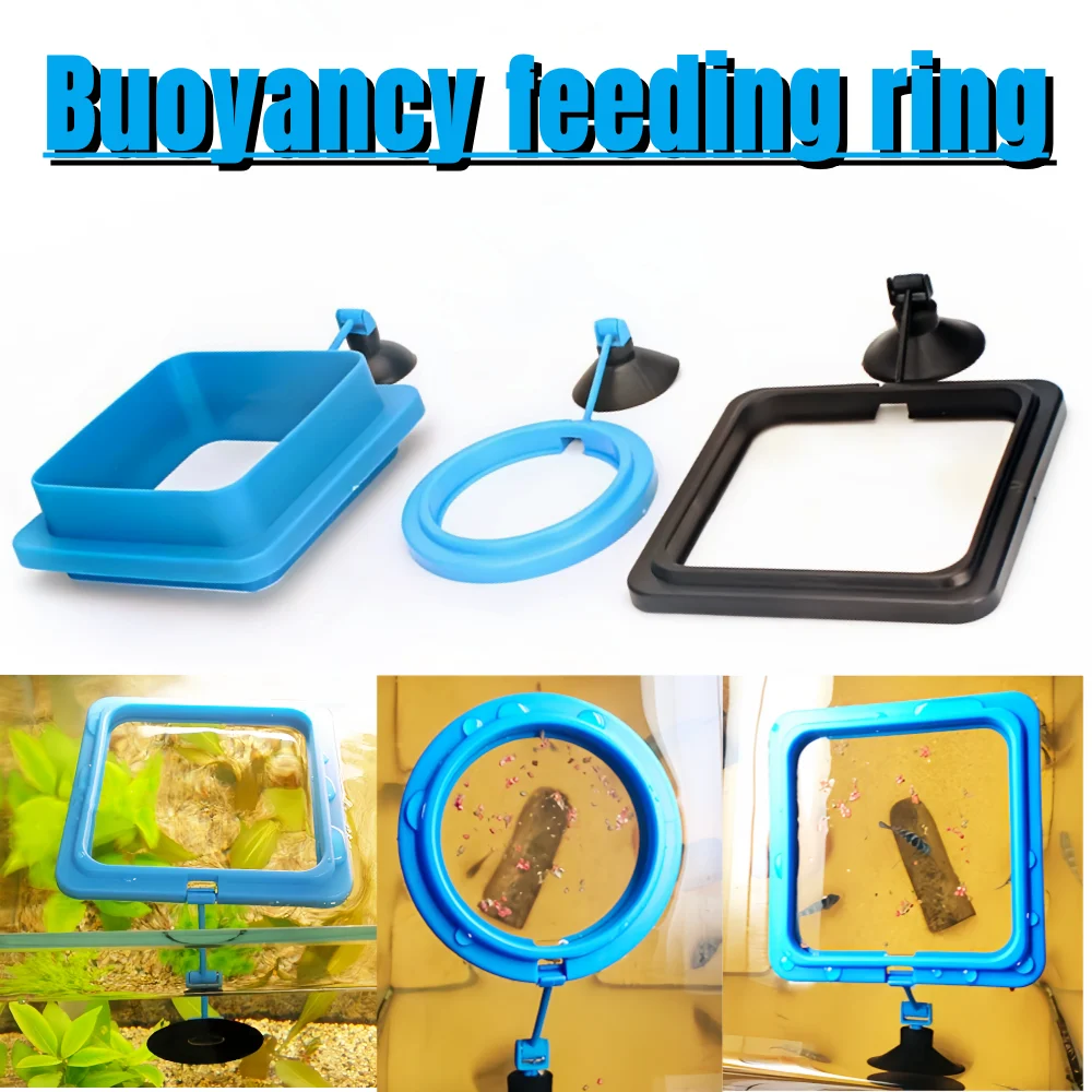 Floating-Food-Tray-for-Aquarium-Feeding-Ring-Fish-Tank-Station-Square ...