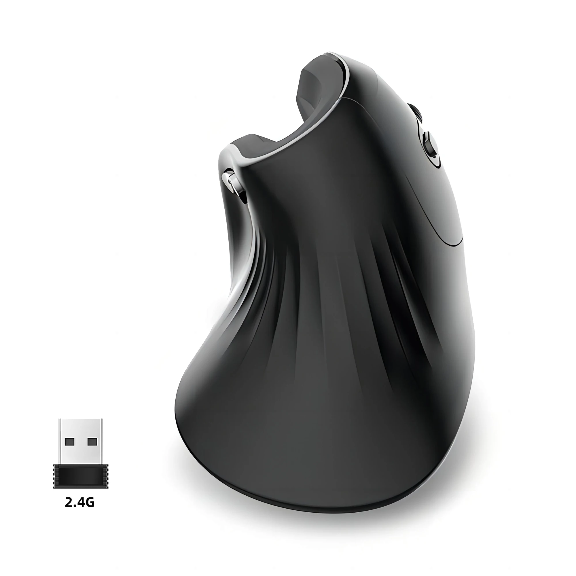 Ergonomic-2-4G-USB-Wireless-Vertical-Mouse-Battery-Silent-Wrist-Healthy ...