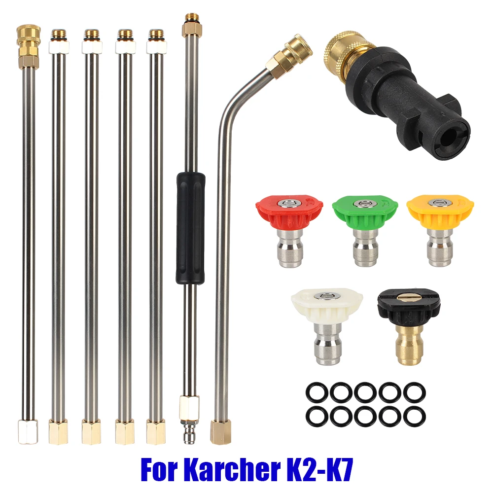 Car Washer Extender High Pressure Gun Nozzle For Karcher K2 K7 Roof ...