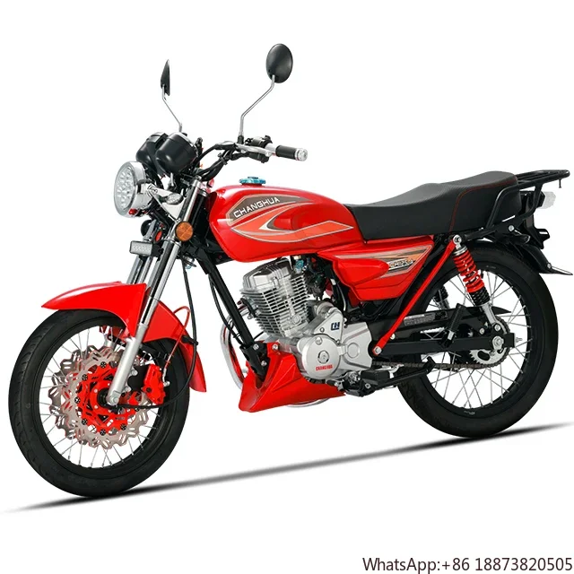Factory-gasoline-motorcycle-125cc-150cc-four-stroke-air-cooled-dual ...