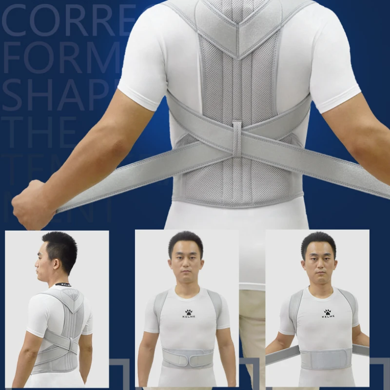 Suporte-de-ombro-ajust-vel-dor-nas-costas-suporte-postura-corrector ...