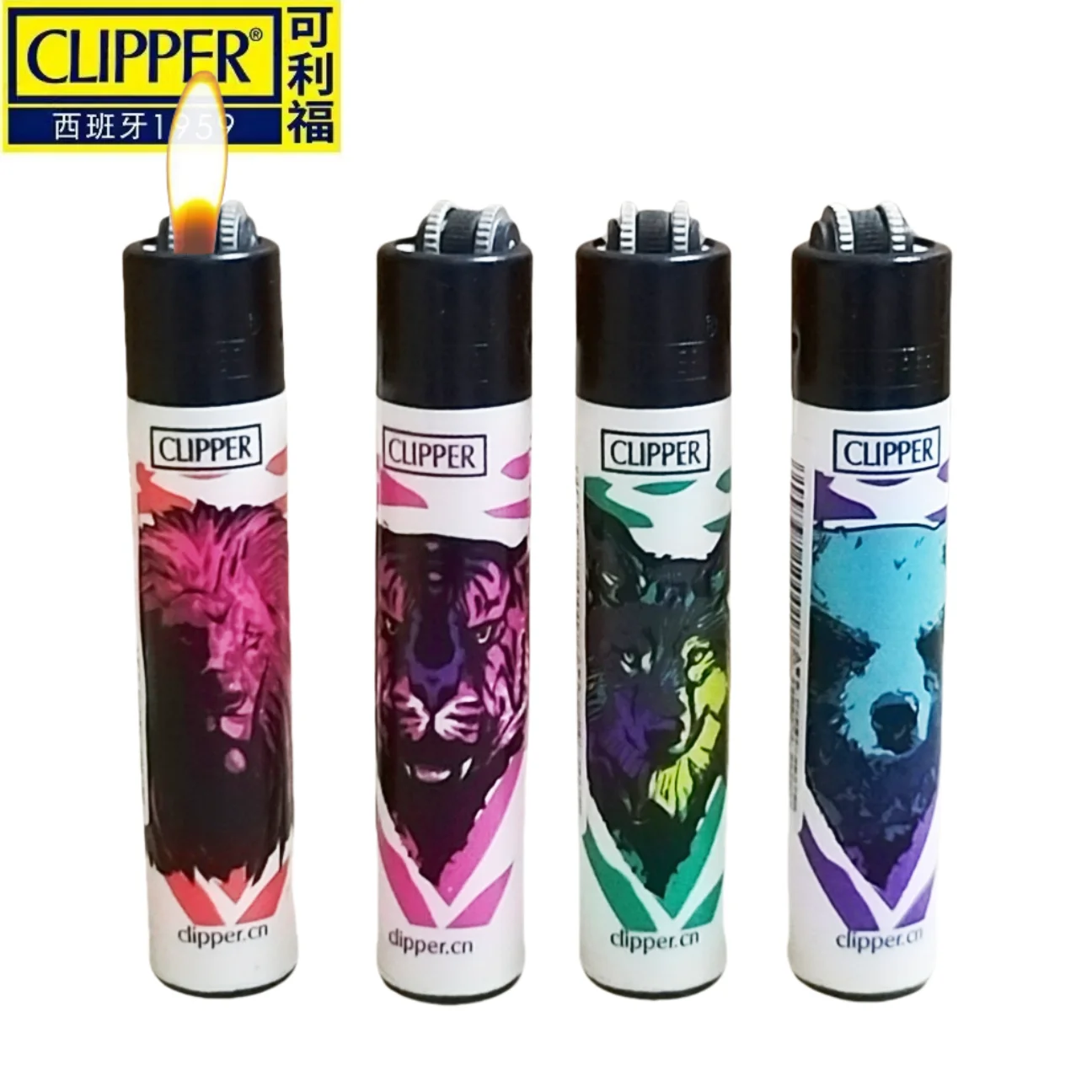 2024-Clipper-Lighters-New-Style-Butane-Gas-Lighters-Sand-Wheel ...