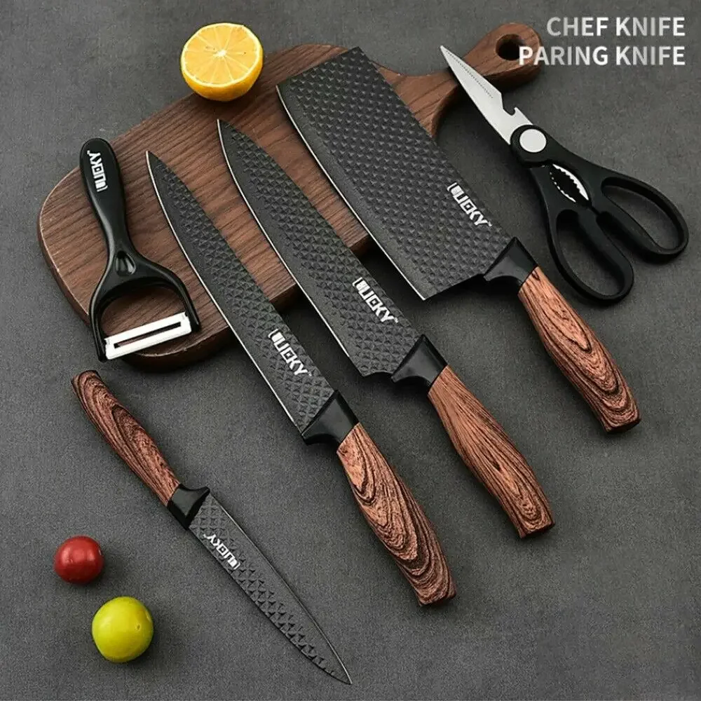Gift-Case-Kitchen-Knife-Set-Stainless-Steel-Forged-Chef-Knife-Scissors ...