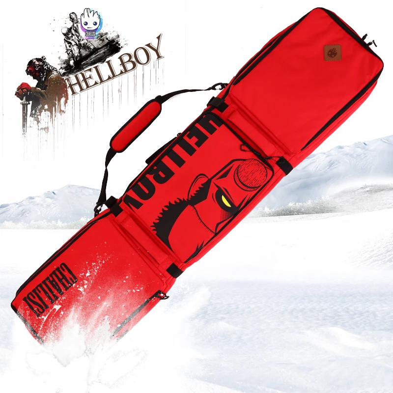 135-142-cm-Ski-Bag-Pulley-Snowboard-Bag-Backpack-Ski-Equipment-Single ...
