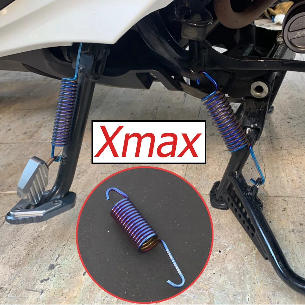 FLAWLESSTI Gr5 Titanium Side Stand Spring Center Stand Spring For Xmax ...