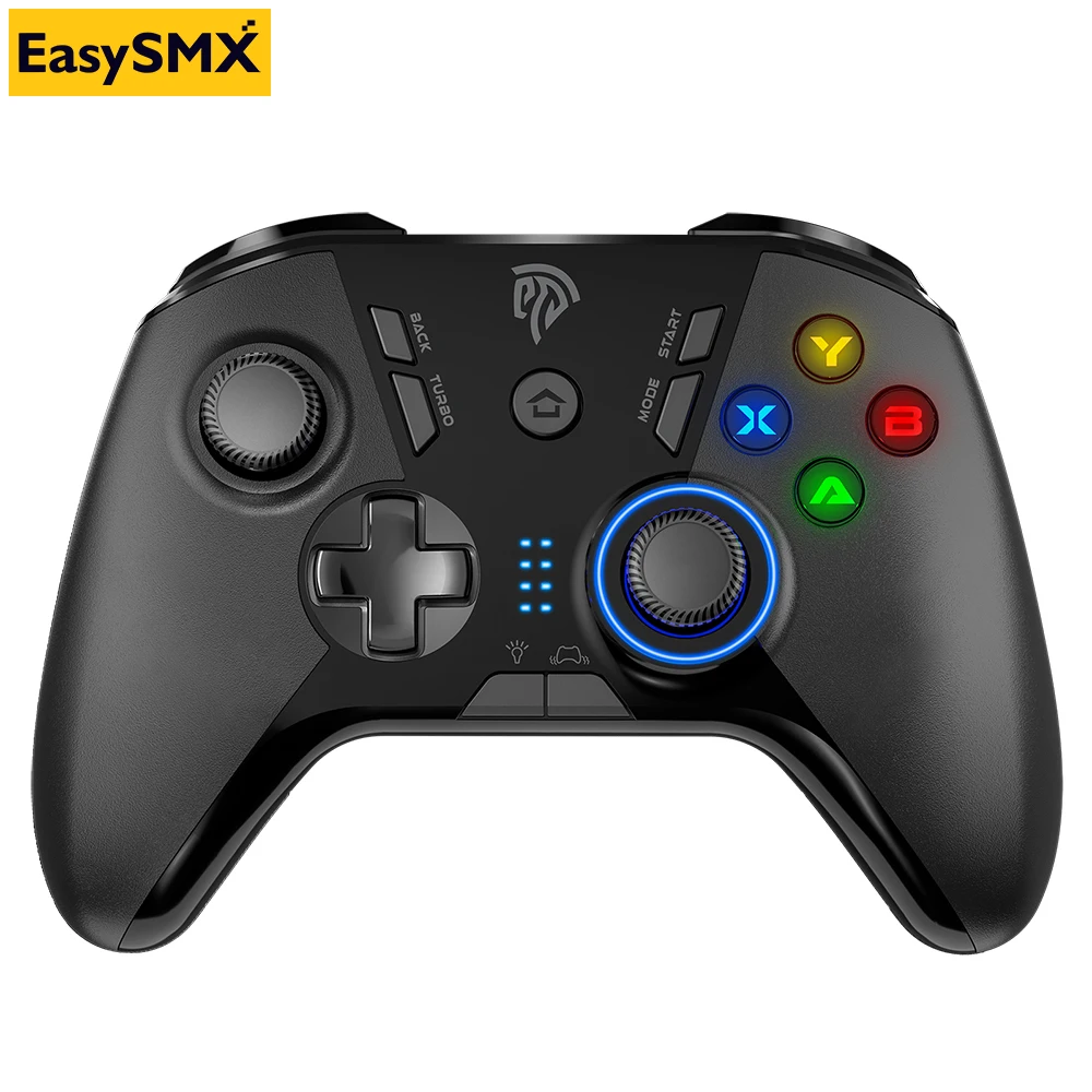 EasySMX ESM 9110 2.4G จอยควบคุมเกมไร้สาย Gamepad 4ปุ่ม,ใช้งานร่วมกับ PC ...