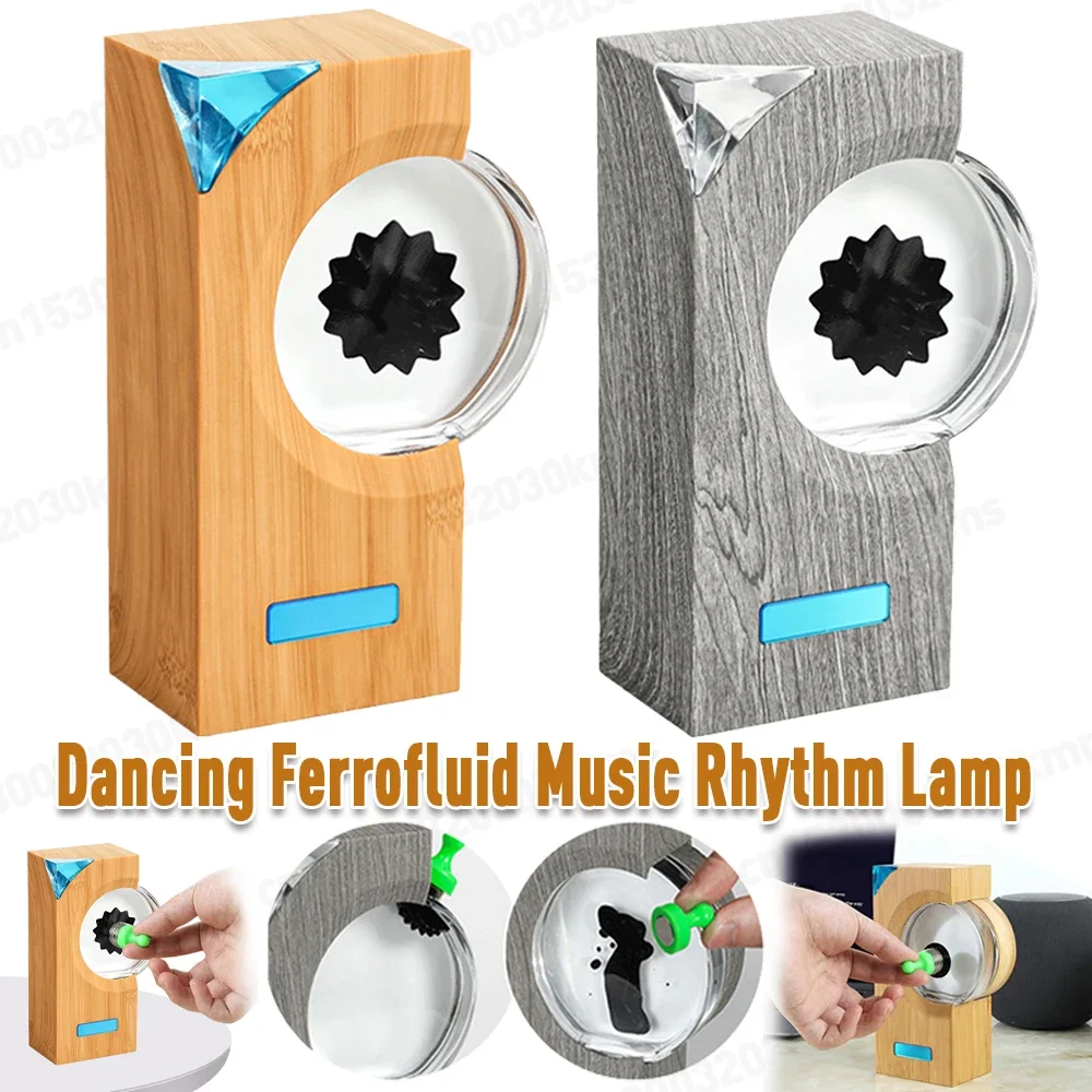 Dancing-Ferrofluid-Music-Rhythm-Lamp-Magnetic-Fluid-Bluetooth-Speaker ...