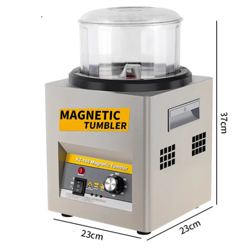 KT-185-Magnetic-Tumbler-Jewelry-Polisher-Metal-Finisher-Finishing ...