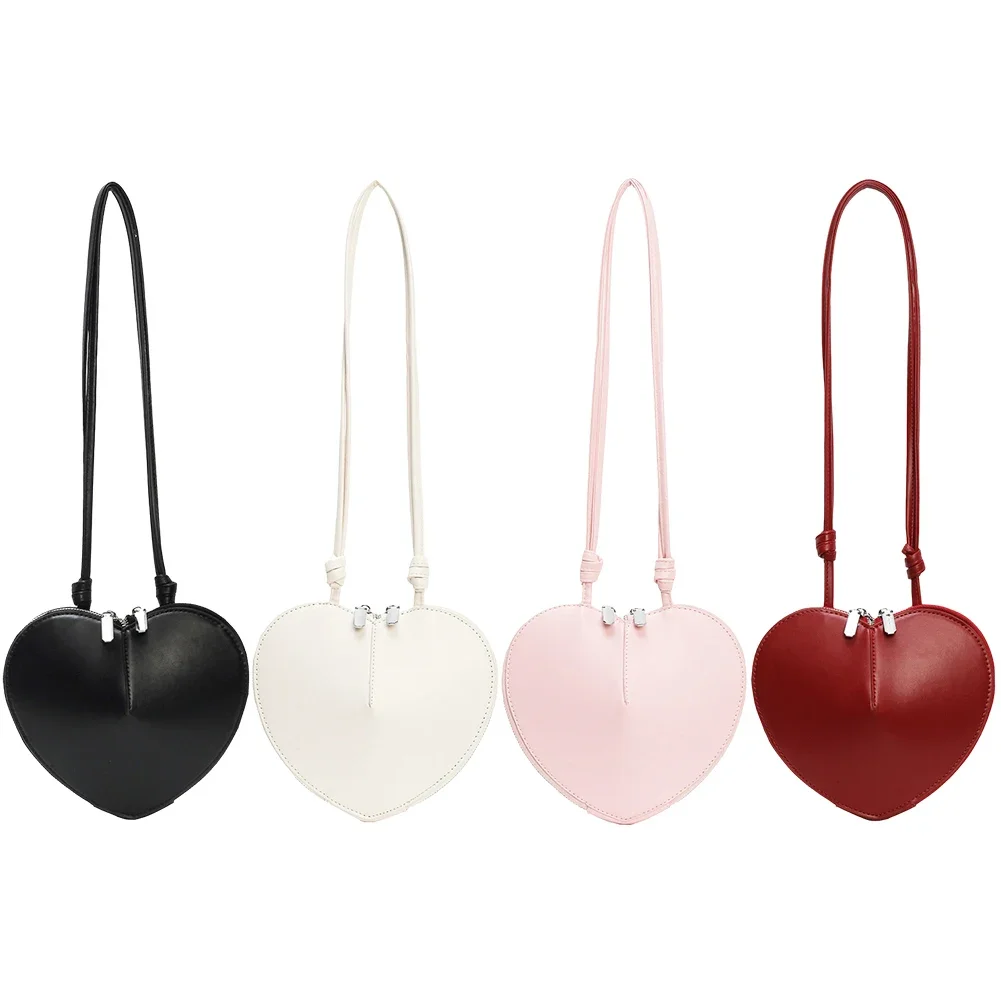 Women-Casual-Handbag-Fashion-PU-Heart-Shape-Crossbody-Bag-Trendy-Bag ...