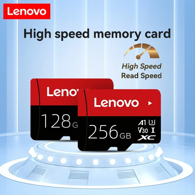 Lenovo-Select-Micro-SD-Memory-Card-256GB-MicroSDXC-130MB-s-Full-HD-4K ...