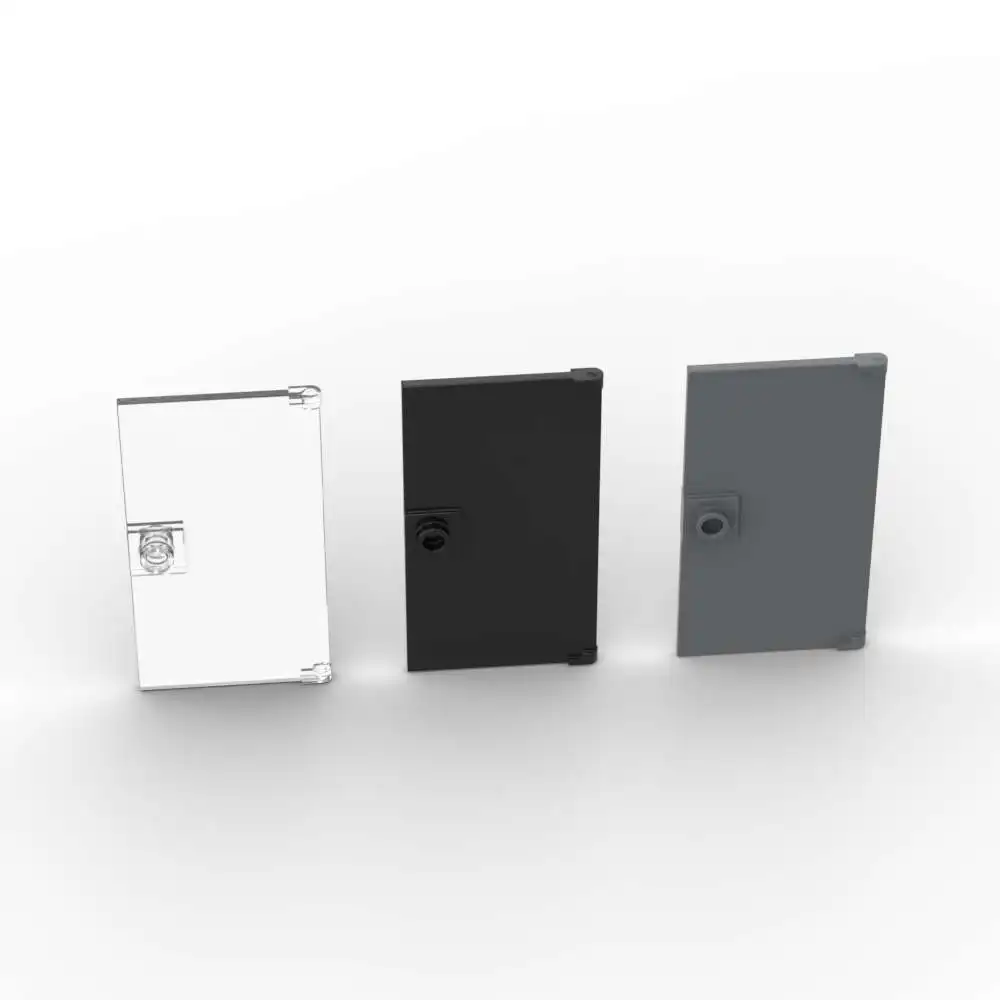 MOC 10PCS 60616 Door 1x4x6 Building Blocks With Stud Handle Educational ...