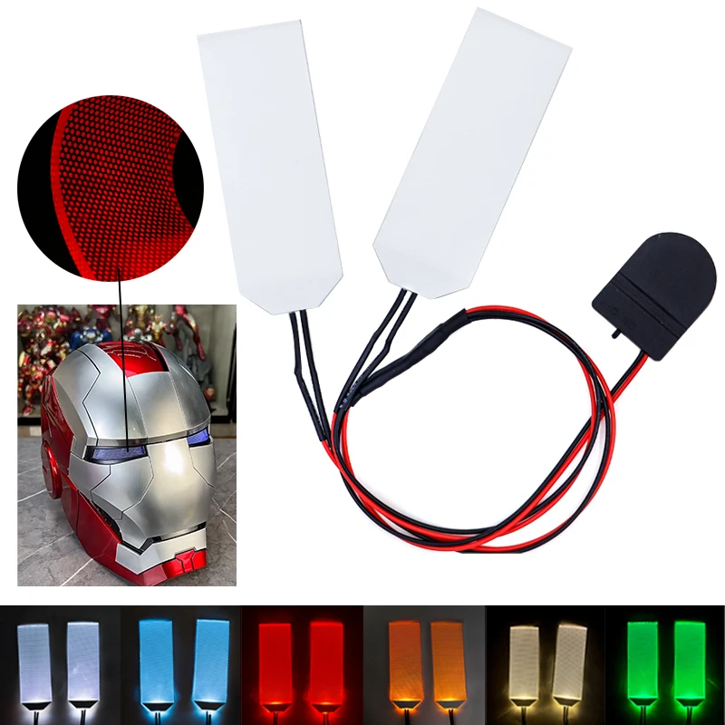 Cosplay Led Eyes Flexible Bendable Diy For Halloween Iron Spider ...