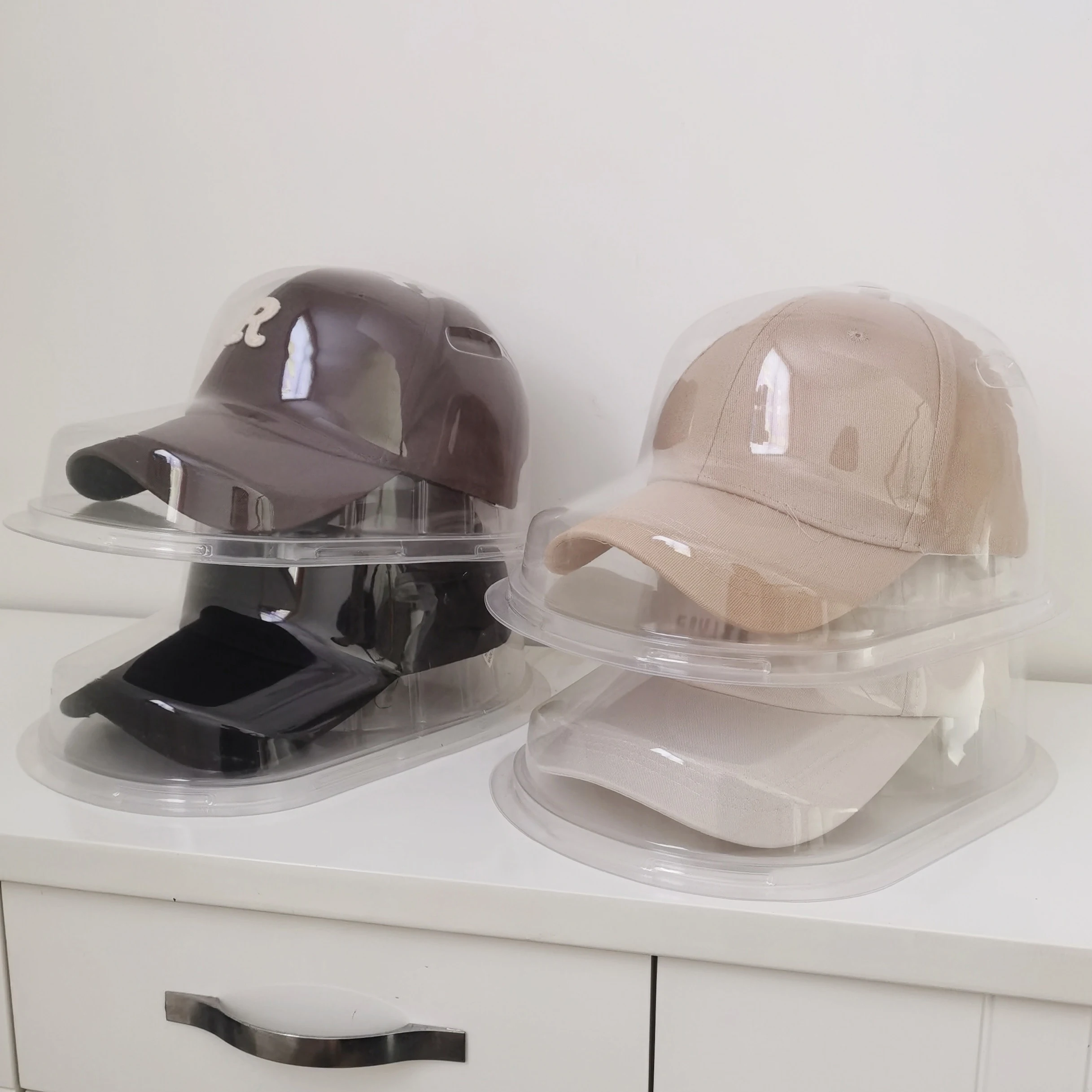 Transparent-Baseball-Cap-Holders-Anti-deformation-Dust-proof-Baseball ...