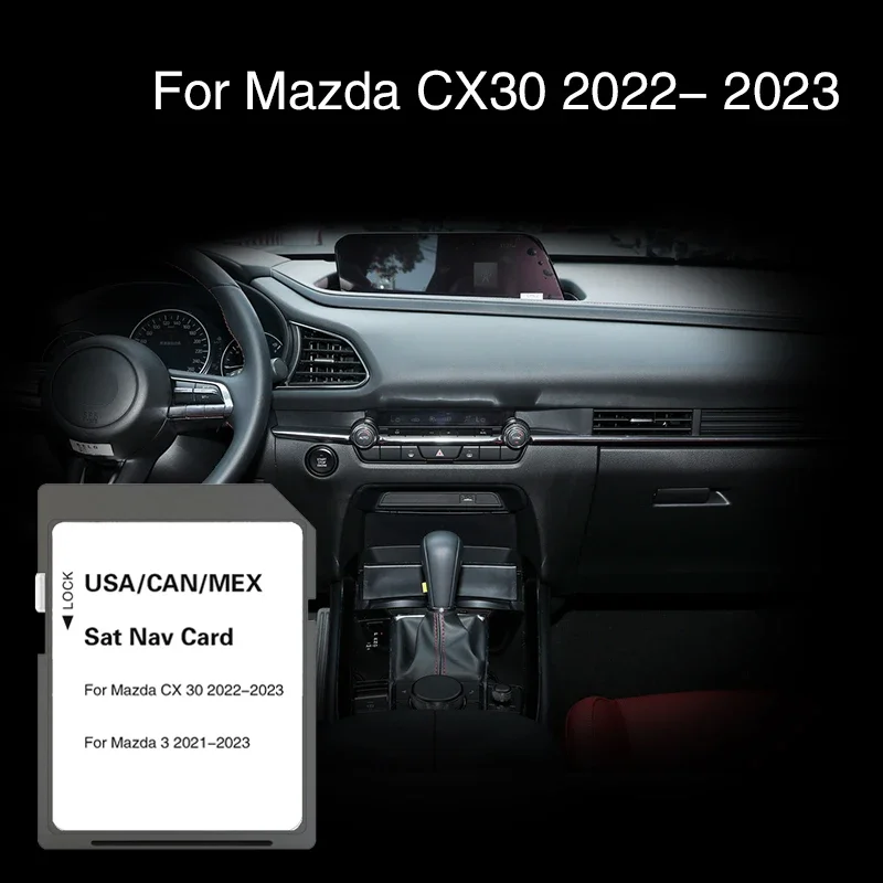 SD-Card-For-Mazda-CX-30-2022-2023-Vehicle-USA-CAN-MEX-GPS-Maps-Update ...